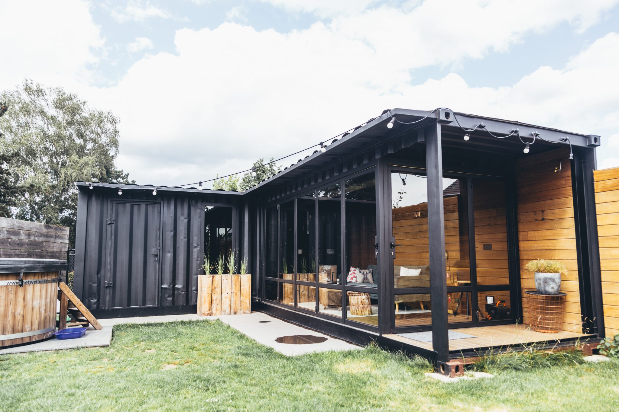 Container tuinhuis - Liv-art.be