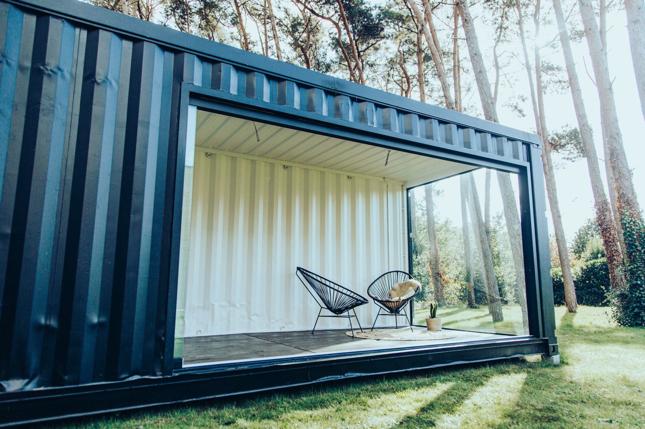 Container tuinhuis - Liv-art.be