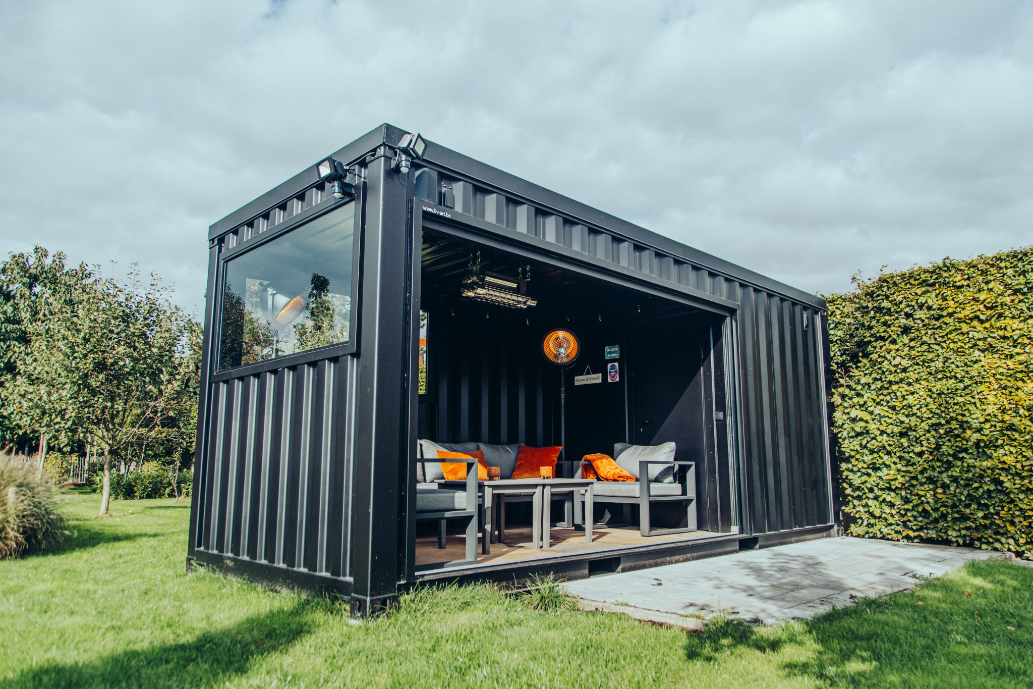 Container tuinhuis - Liv-art.be