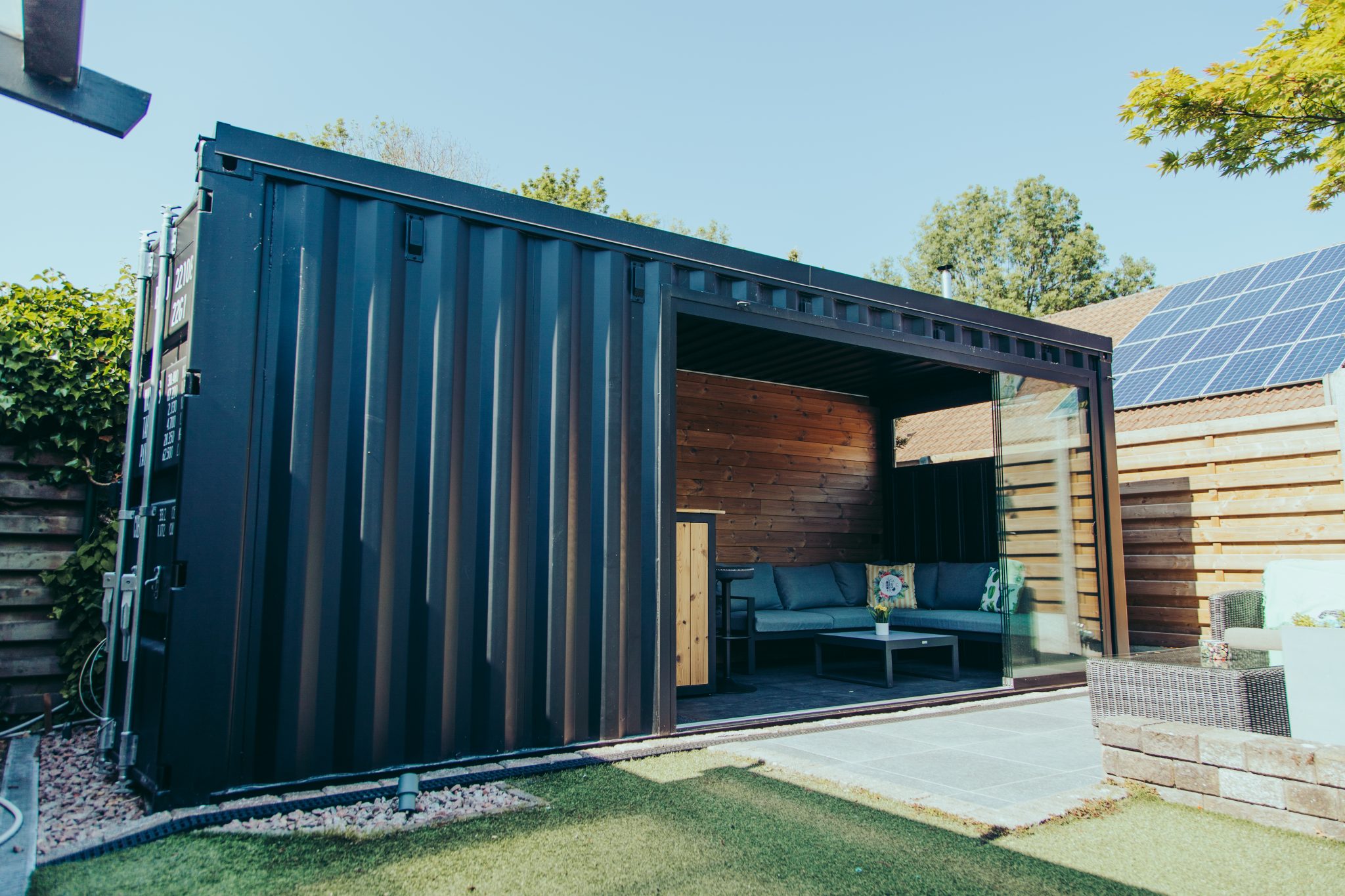 Container tuinhuis - Liv-art.be